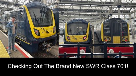 Checking Out The Brand New Swr Class 701 Swr Trains London Youtube