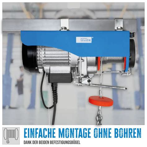 GÜde Elektrischer Seilzug Gsz 30060001708