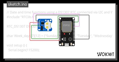 Realtimeclock Copy Wokwi Esp32 Stm32 Arduino Simulator