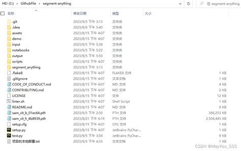 Segment Anything Model Sam本地部署，及应用于自己的数据集完成分割sam本地部署 Csdn博客