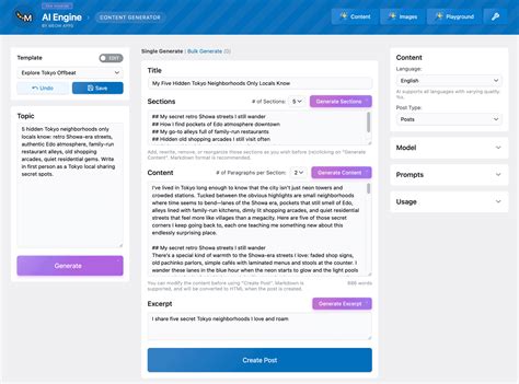 Ai Engine Wordpress Plugin