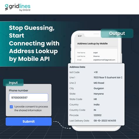 Address Lookup By Mobile Api Real Time Verified Addresses