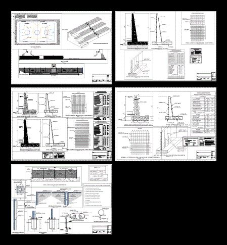 Sports Slab In Autocad Cad Library
