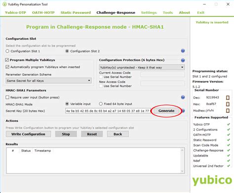 windows 10 login with two factor authentication using a yubikey