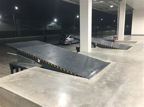 Retractable Lip 1000mm 8t Telescopic Dock Leveler