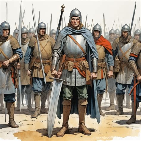 Medieval Soldier Art Stable Diffusion Online