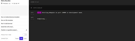 React Native Why Am I Suddenly Having The Webpack Metro Bundler