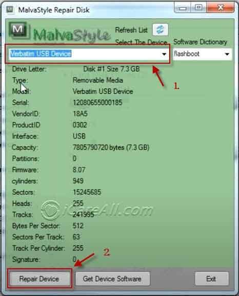 Free Usb Flash Drive Repair Tool Utility Download Free