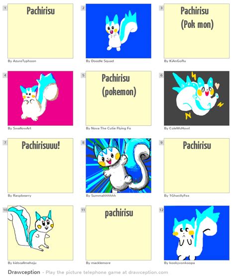 Pachirisu Drawception