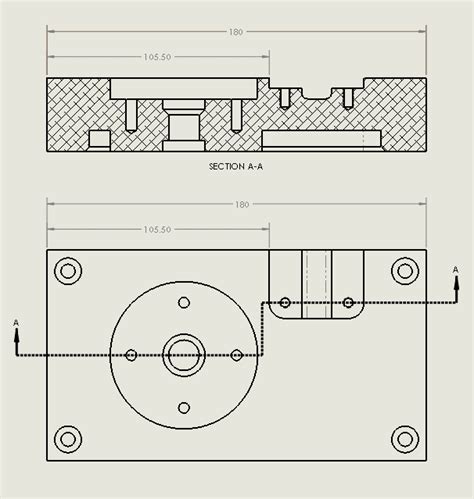 Offset Section View Examples At Charles Serrano Blog