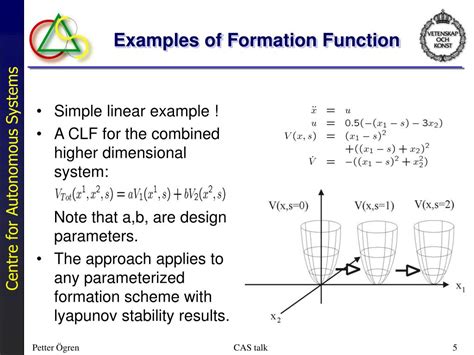 Ppt A Control Lyapunov Function Approach To Multi Agent Coordination Powerpoint Presentation
