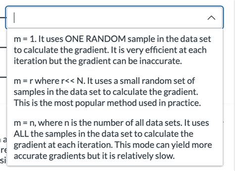 Solved M1 It Uses One Random Sample In The Data Set To