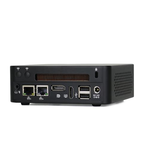 High Quality China Computer N Intel I U Barebone Mini Pc With Fan Design Mini Computer
