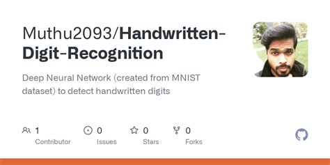 Github Muthu Handwritten Digit Recognition Deep Neural Network Created From Mnist