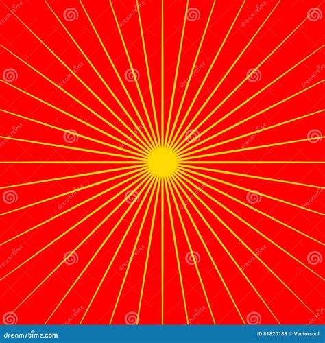 Radiating Lines Starburst Pattern Radial Rays Beams Stock Vector Illustration Of Center