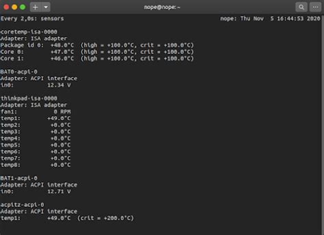 Cara Cek Suhu Cpu Di Linux Lm Sensors Linux Island