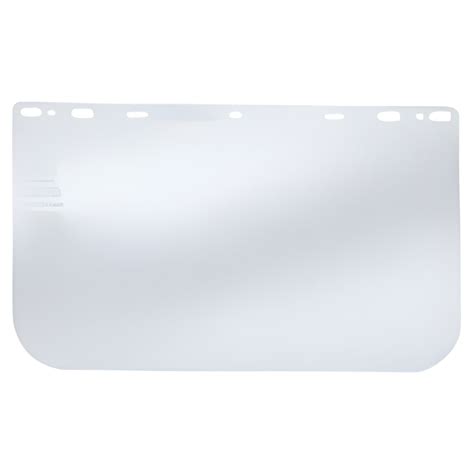 Universal Faceshield 155 X 10 Pack Of 50 101640 Mcr Safety