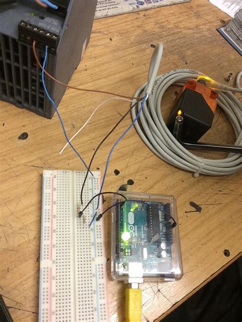 Interfacing A Inductive Proximity Sensor To An Arduino Uno General