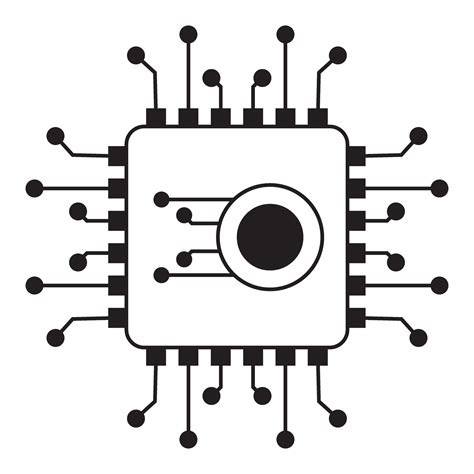 Artificial Intelligence Flat Icon Elements For Business Ai Symbol Concept 24805128 Vector Art At