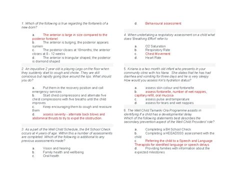 Rn Self Assessment Examples Self Assessment Registered Nurses