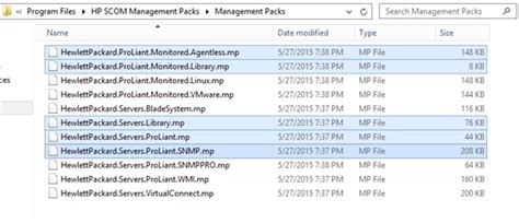 Hp Proliant Agentless Monitoring With Scom 2012 R2 It Blog