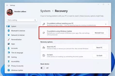 You Can Reinstall Windows 11 Without Losing Apps And Data Research Snipers
