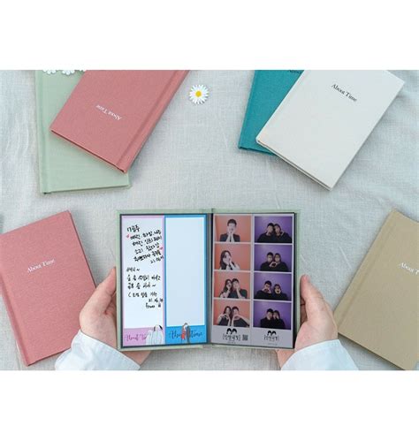 어바웃타임 패브릭 인생네컷 보관 앨범 사진첩 포토북 파스텔톤 커플 군인 기념일 선물 티몬