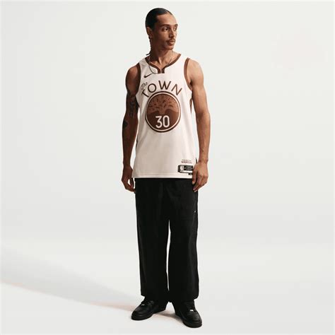 Stephen Curry Golden State Warriors City Edition Swingman Nba Jersey