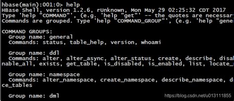 Hbase的shell操作hbase Shell 操作复制查看状态 Csdn博客
