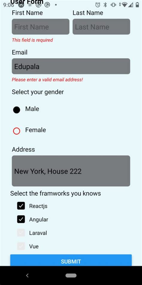 Mastering React Native Forms A Comprehensive Guide