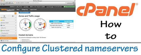 Clustered Nameservers Setup Configuring On Cpanel Server
