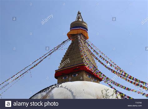 Boudhanath Also Called The Khāsa Chaitya Unesco World Heritage Site Kathmandu Nepal Stock