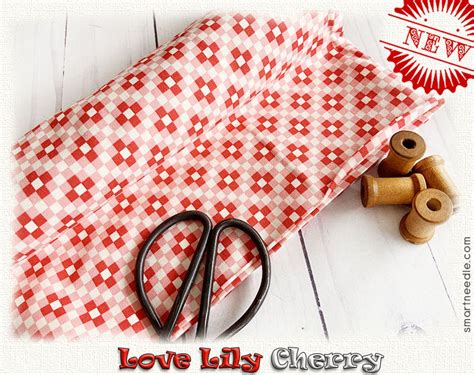 Love Lily Cherry Fabric Smart Needle