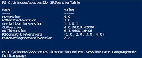 Can We Change PowerShell Sessions S LanguageMode Stack Overflow