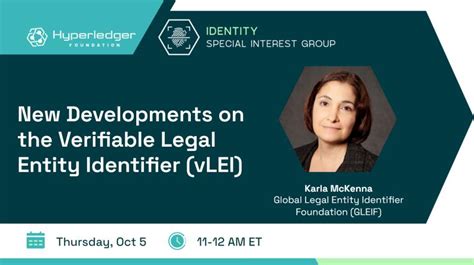 Hyperledger Foundation On Linkedin 2023 10 05 Identity Special Interest Group