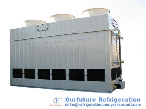 Induced Draft Type Evaporative Condensing Unit Evaporative Condenser