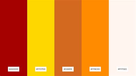 The Best 15 Gold Red Color Palette Combinations Piktochart