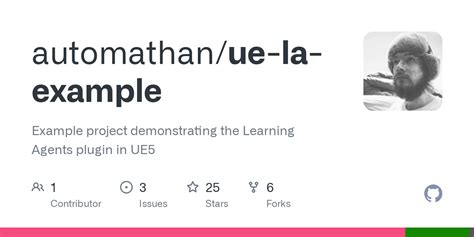 Github Automathanue La Example Example Project Demonstrating The Learning Agents Plugin In Ue5
