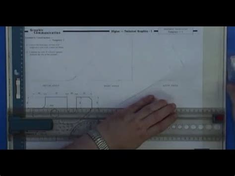 How To Draw Tangency Drawings 1 Higher Graphics YouTube