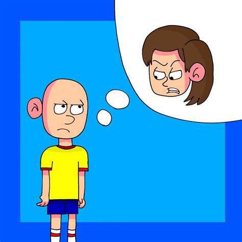 Caillou Gets Grounded By Elrandomgmd On Deviantart