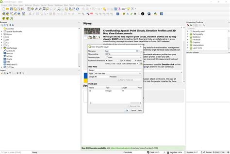 Shapefile Changing Default Folder For Saving Layers In Qgis Geographic Information Systems