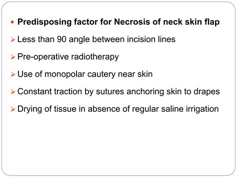 Complication Neck Dissection Pptx