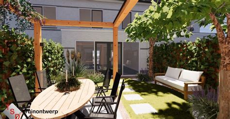 Rondingen In Kleine Tuin