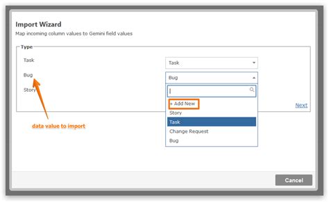 importing existing data gemini documentation