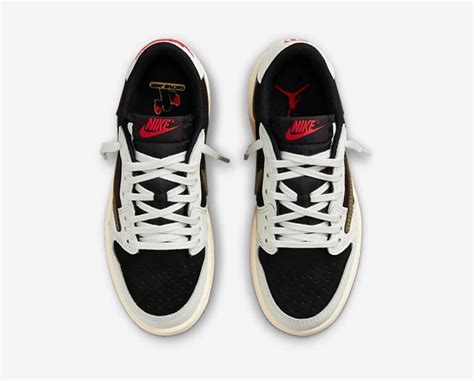 트래비스스캇 X 나이키 에어 조던 1 로우 미디움 올리브 Ps 공식 이미지 공개 럭드 Luck D