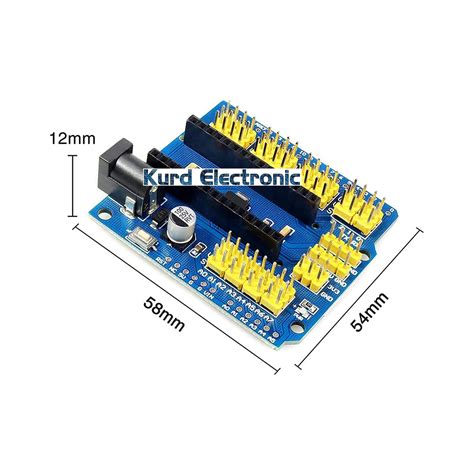 Nano Expansion Adapter Breakout Board Io Shield Kurd Electronic