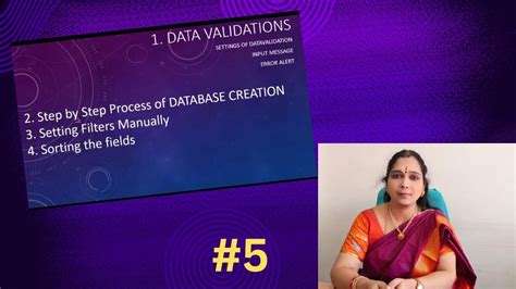 Data Validation Sorting Filters For Databases Class 31 Advanced
