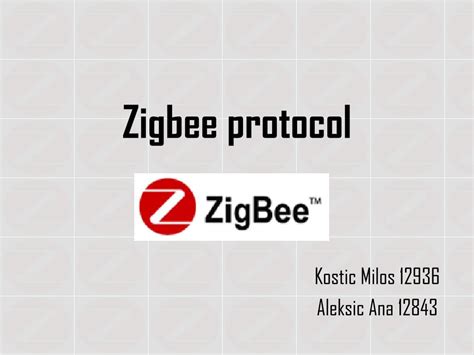 Ppt Zigbee Protocol Powerpoint Presentation Free Download Id2385076 Ppt Zigbee Protocol Powerpoint Presentation Free Download Id2385076