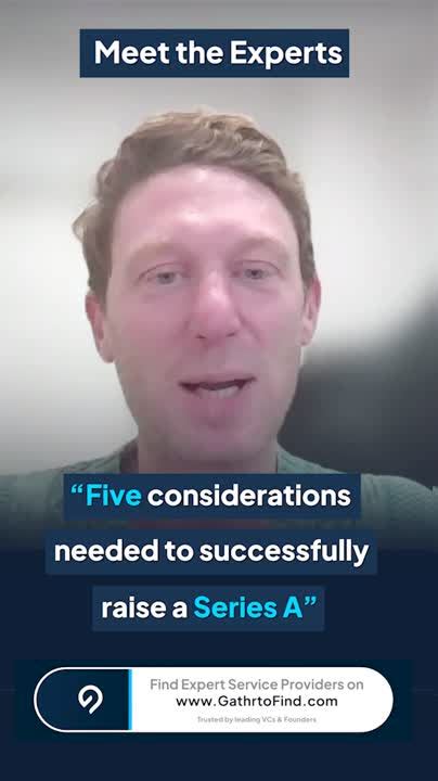 Entrepreneurship Founders Fundraising Seriesa Mark Shepherd