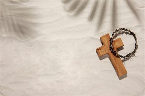 Jesus Background For Powerpoint Powerpoint Template The Crucifixion
